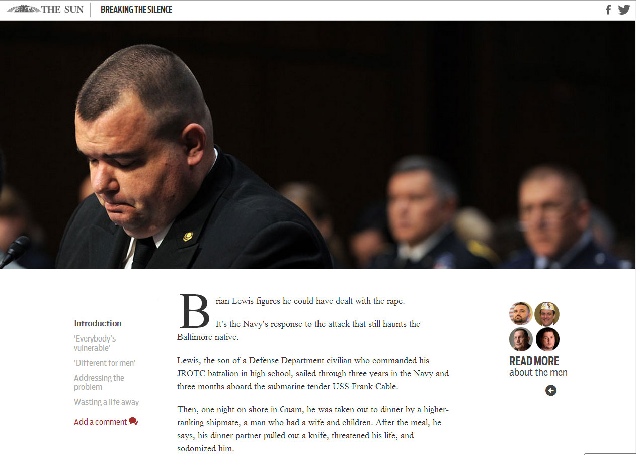 Breaking the Silence - Online Journalism Awards