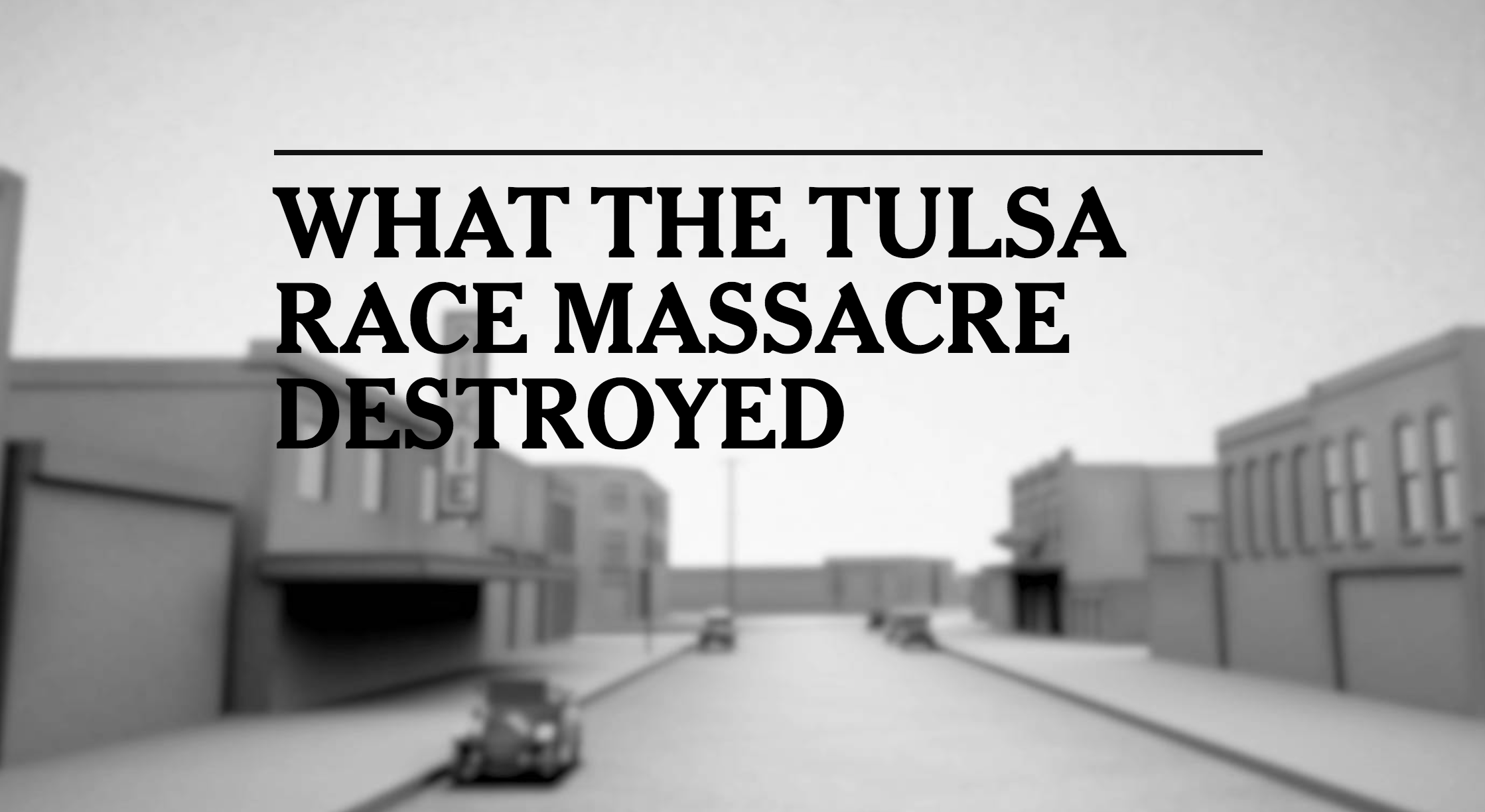 What the 1921 Tulsa Race Massacre Destroyed - Online Journalism Awards