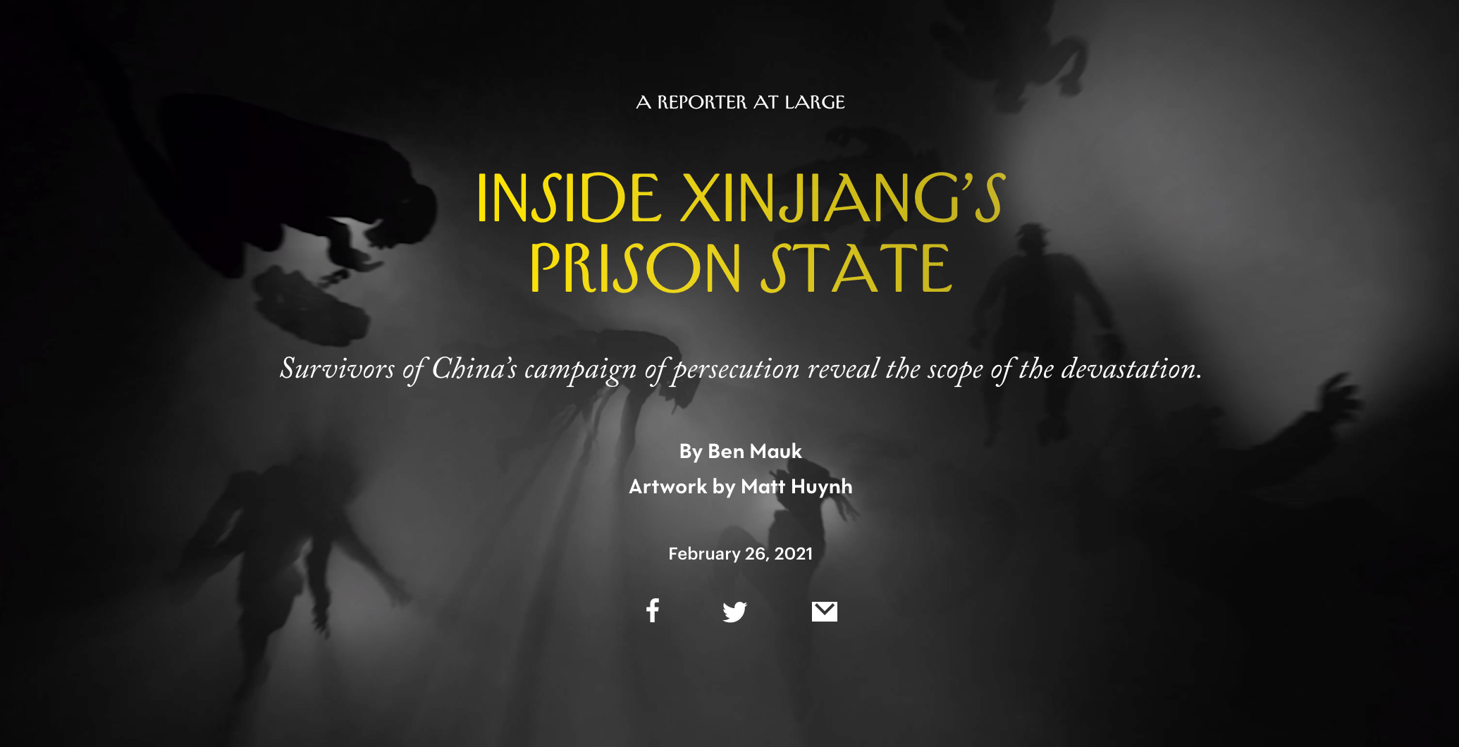 Inside Xinjiang’s Prison State - Online Journalism Awards